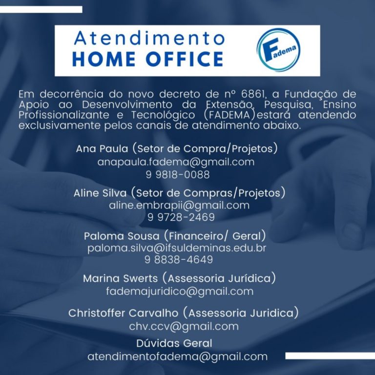 FADEMA - Fundação de Apoio ao Desenvolvimento da Extensão, Pesquisa ...